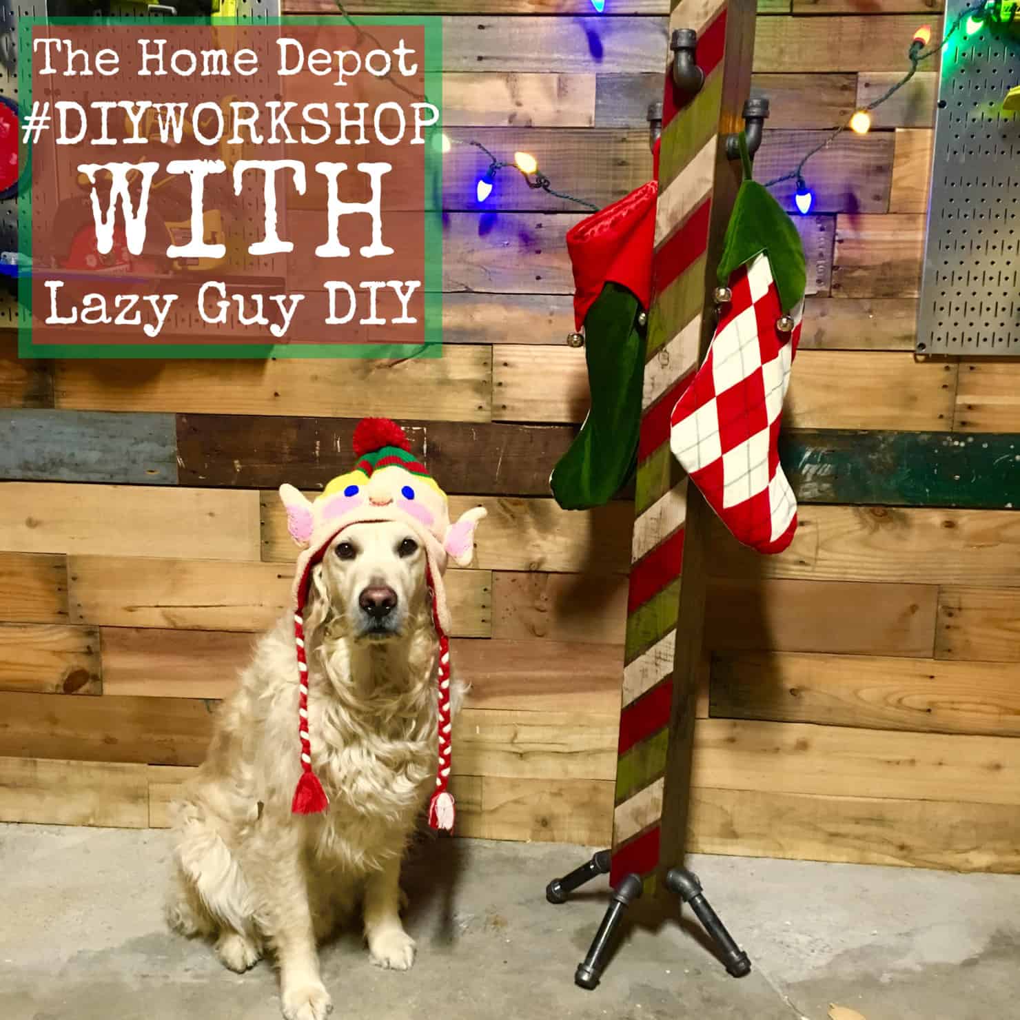 The Home Depot: DIY Workshop Reveal - Lazy Guy DIY