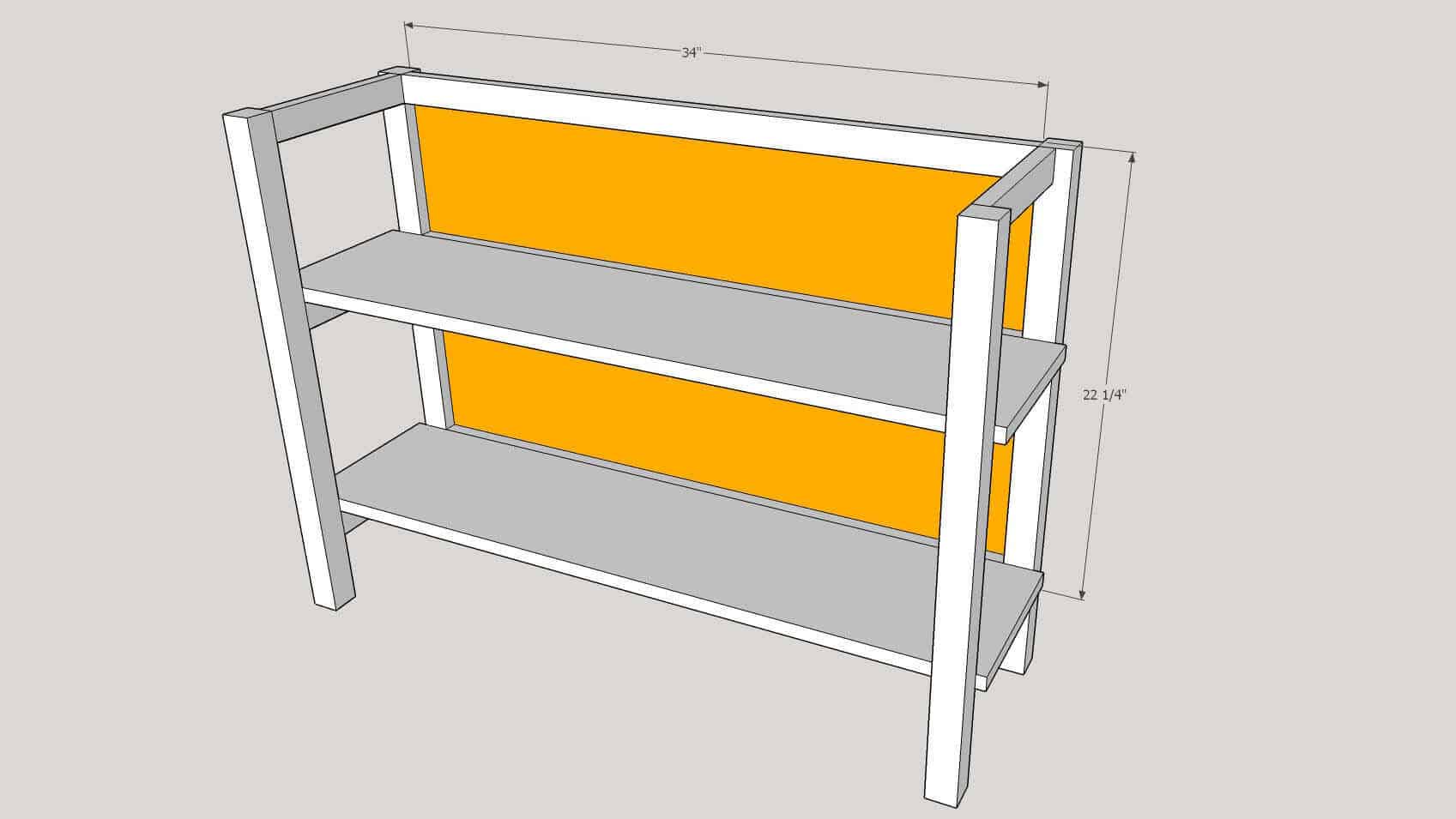 DIY Live Edge Rustic Bookcase - Lazy Guy DIY