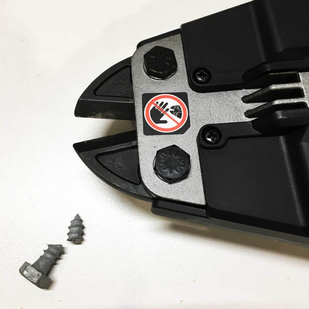 Ryobi One+ 18v Cordless Bolt Cutters - Lazy Guy DIY