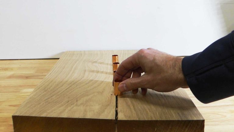 Copper and Epoxy Inlay Serving Tray - Lazy Guy DIY