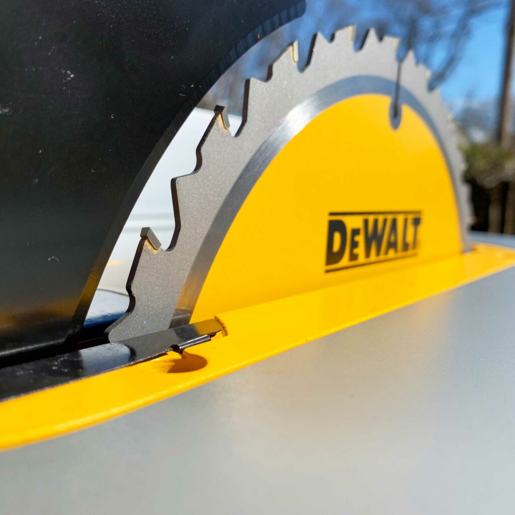 DeWALT DW745S Compact Table Saw - Lazy Guy DIY