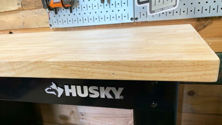 Creating Work Space With Husky Tools - Lazy Guy DIY