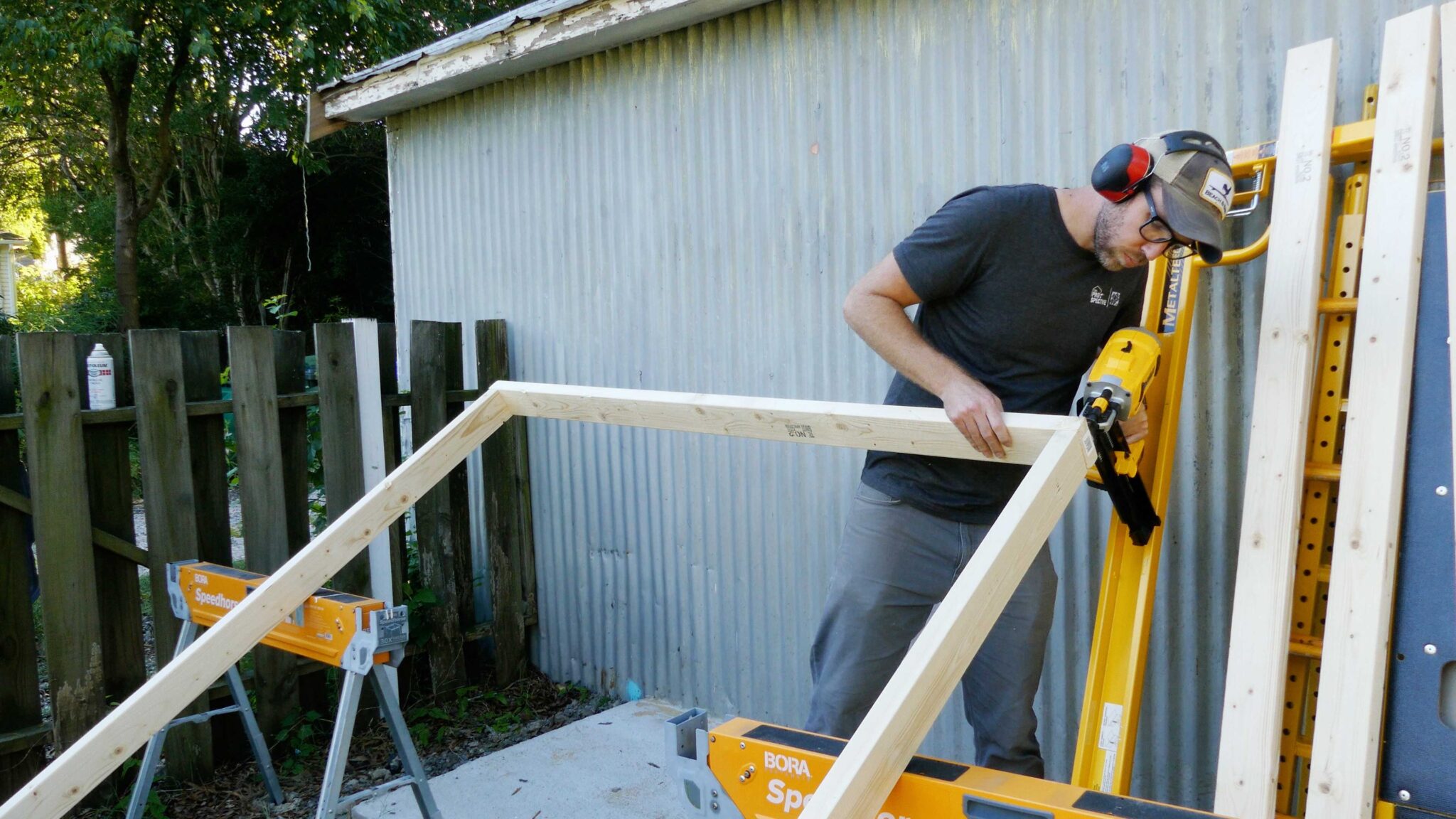 How To Build A Shed Addition - Lazy Guy DIY