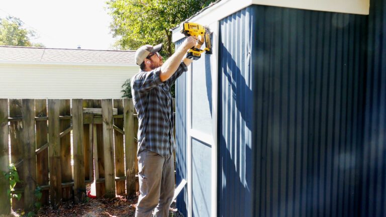 How To Build A Shed Addition - Lazy Guy DIY