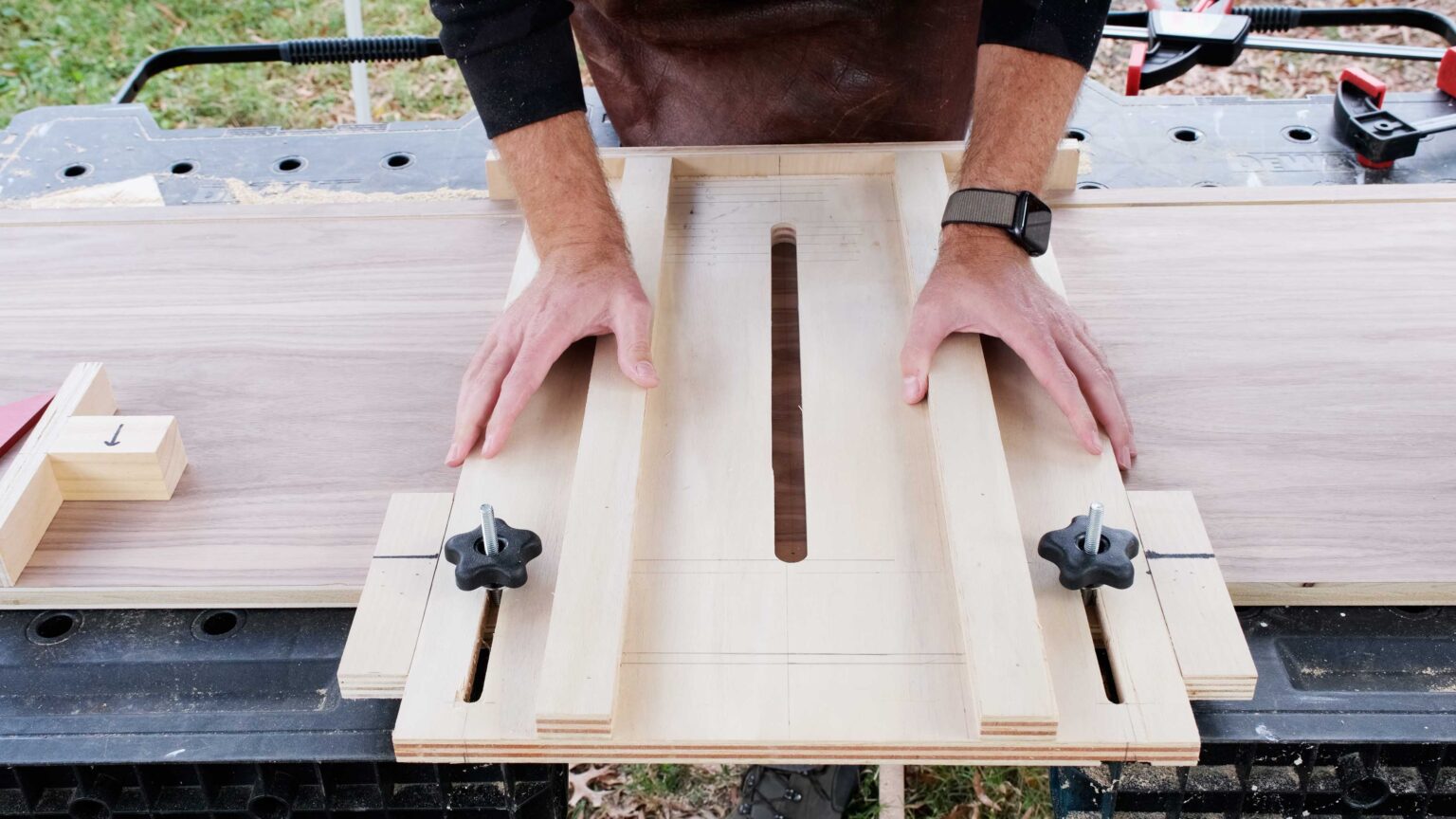 How To Make A Stopped Dado Jig For Any Router - Lazy Guy DIY