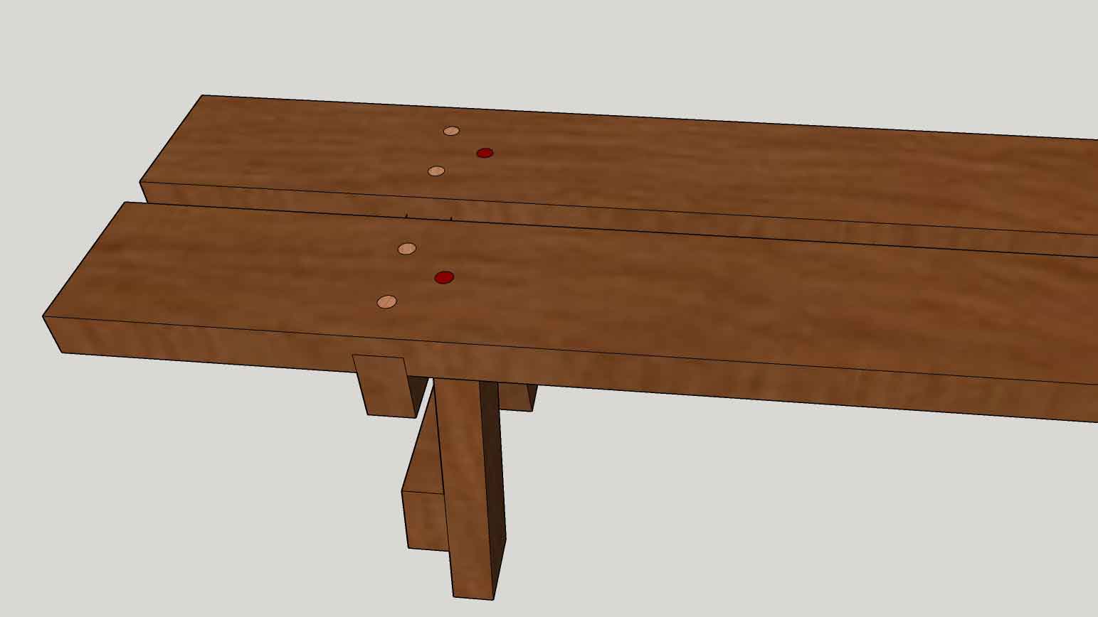 Rustic Barn Wood Bench - Lazy Guy DIY