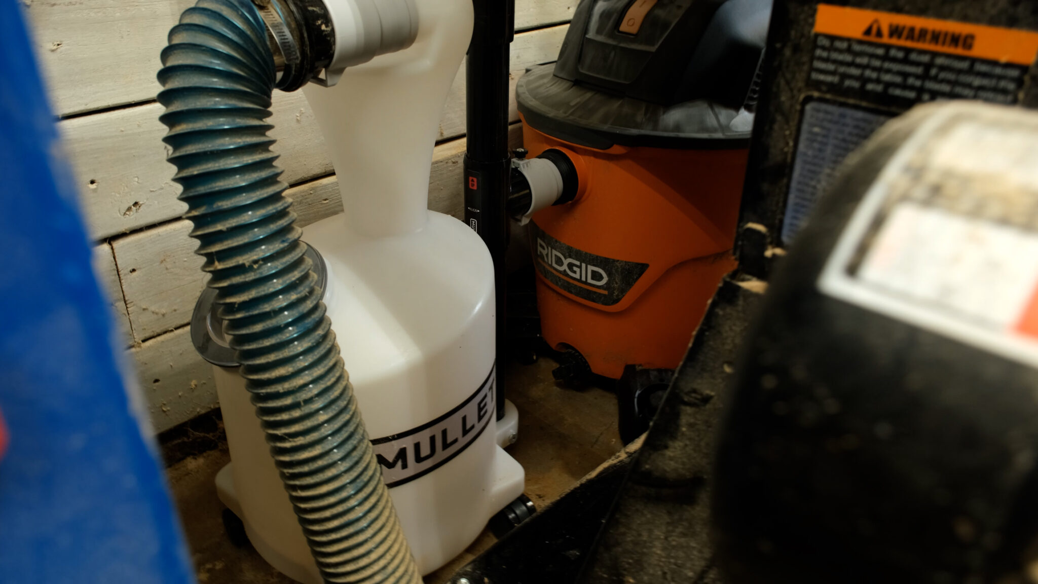Dust Collection Upgrade | Mullet Tools M5 Dust Cyclone - Lazy Guy DIY