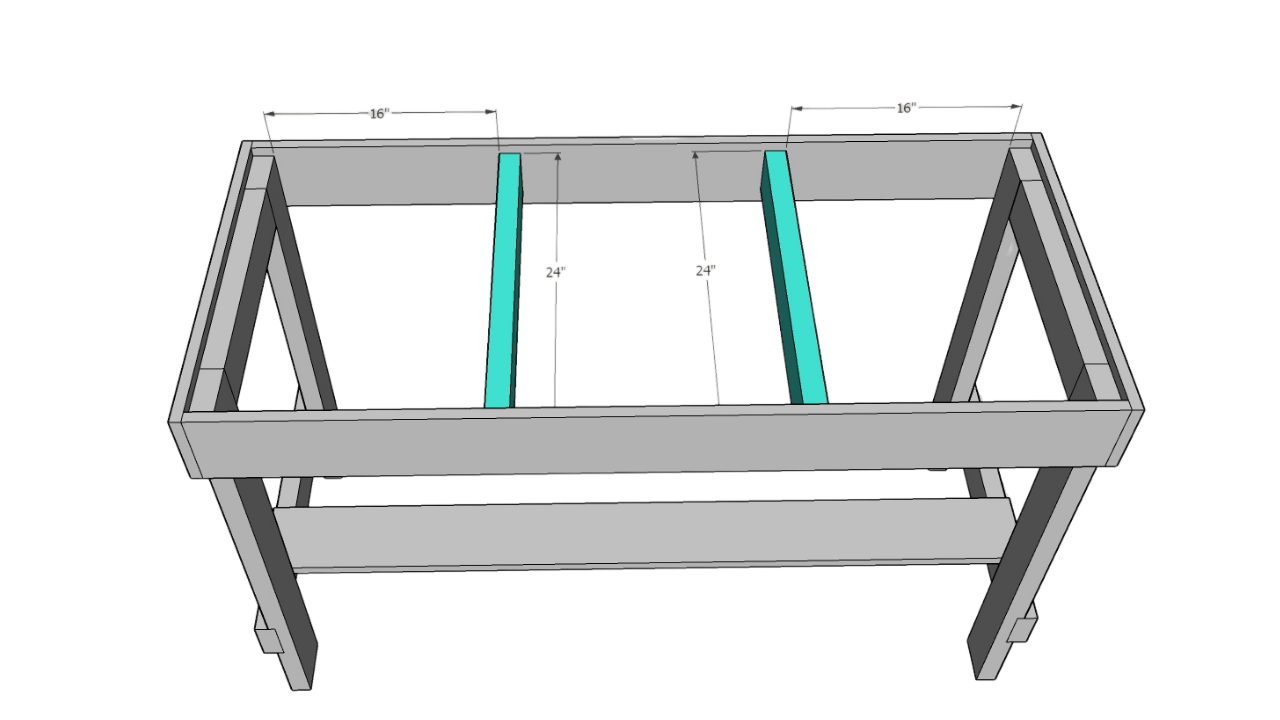 DIY Potter's Bench With Storage - Lazy Guy DIY