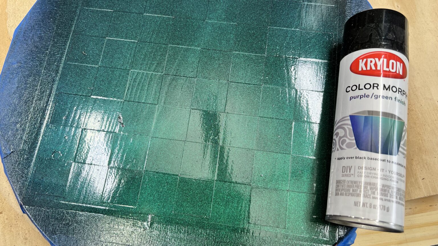 DIY Color Changing Game Board - Lazy Guy DIY