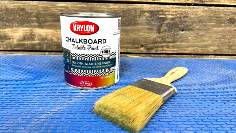 Custom Color Maple Chalkboard - Lazy Guy DIY