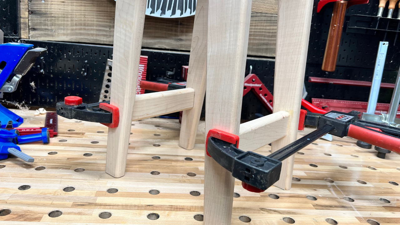 Mid-Century Modern Tray Table - Lazy Guy DIY