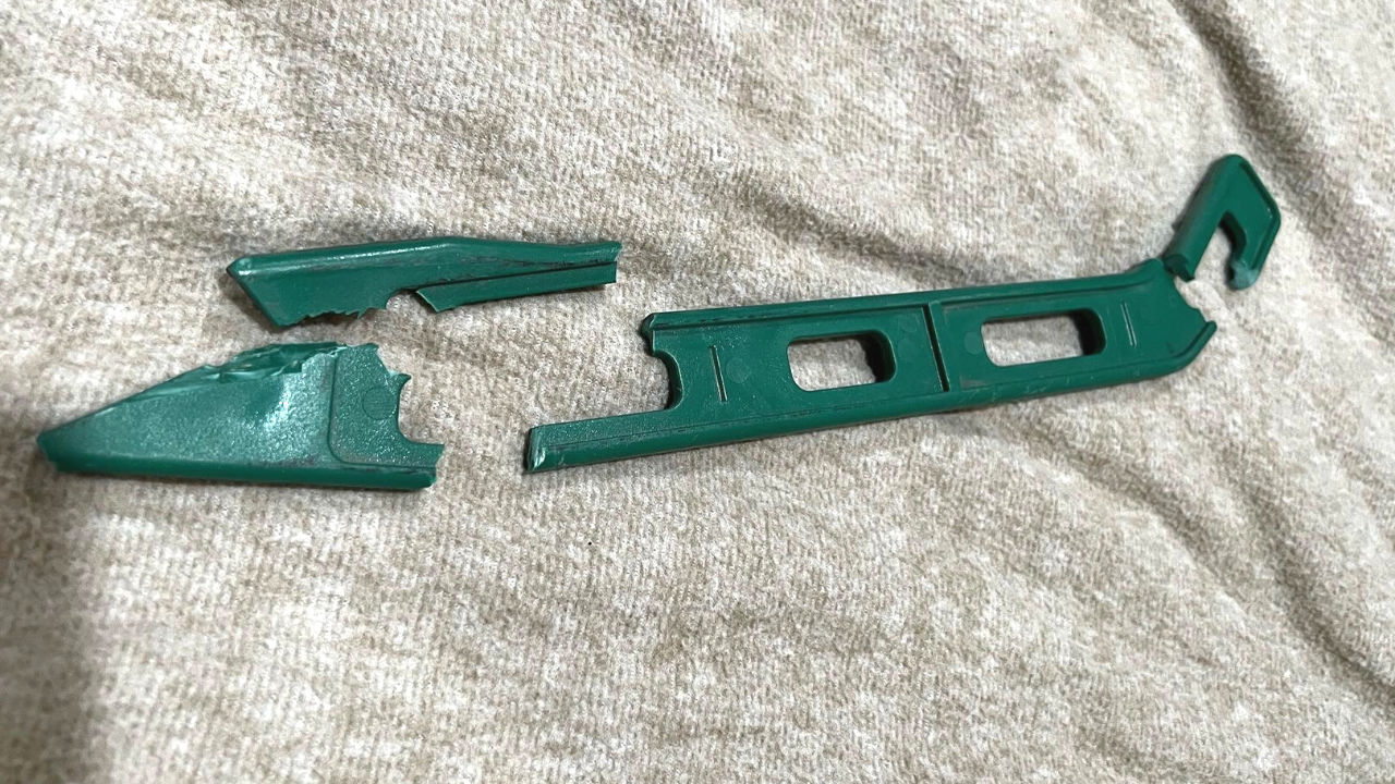 Why You Shouldn't Use a Plastic Push Stick on a Table Saw - Lazy Guy DIY