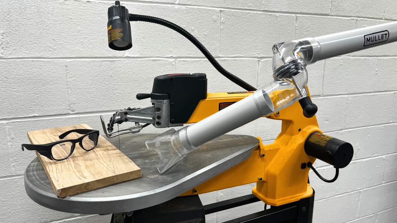 Mullet Tools ThirdHand Dust Collection Boom Arm - Lazy Guy DIY